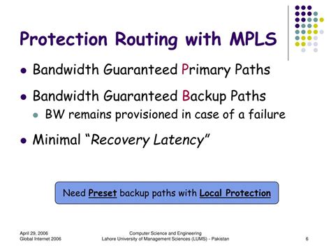ppt the npp framework for protection routing in mpls powerpoint