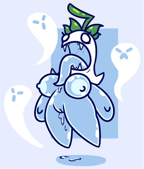 Rule 34 1girls Bodily Fluids Breasts Female Ghost Ghost Pepper Pvz Mallow On A Stick Plantie