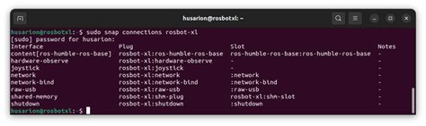 ROSbot XL Remote Access With Snaps Husarion