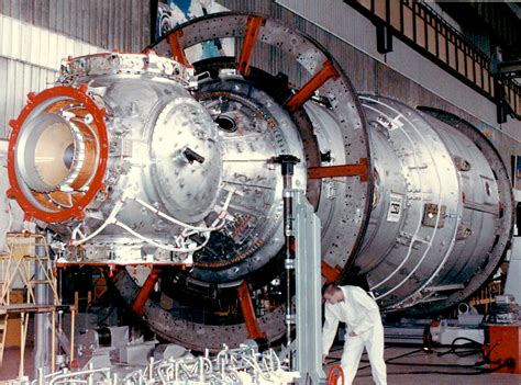 Esa Russian Service Module During Construction