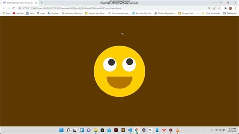 Animated Eye Follows Mouse Cursor Get Free Source Code Free