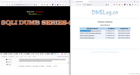 Dnslog注入（利用dnslog平台将sql盲注变成回显注入） Csdn博客