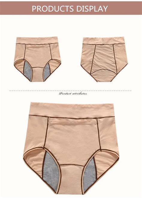 Menstruation Period Proof Underwear Physiological Sanitary Panties With Pocket Buy Period