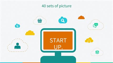 Computer Screen With Icons Google Slide Theme And Powerpoint Template Slidedocs