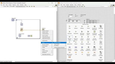 labview essentials 03 for loop tunnel mode shift register youtube