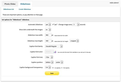 slideshow script php by nevenov codester
