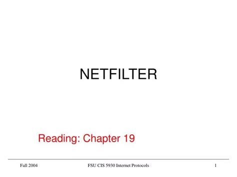 ppt netfilter powerpoint presentation free download id 4659817