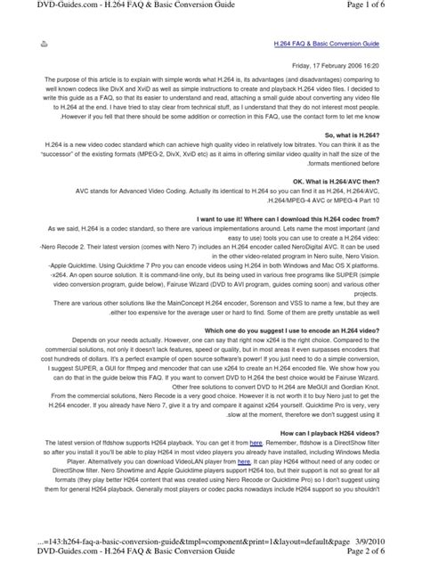 h264 pdf h 264 mpeg 4 avc codec