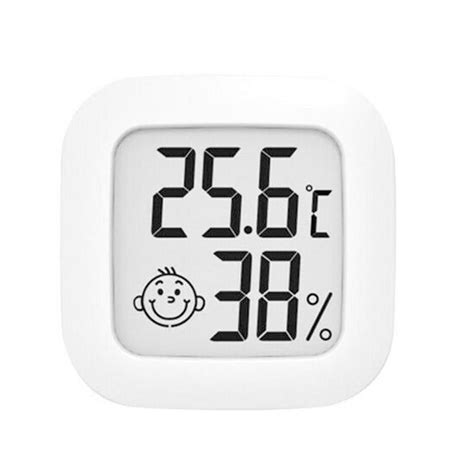 Indoor Lcd Digital Humidity Temperature Thermometer Sensor Room Nice