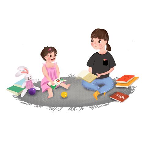 Reading Element World Reading Day Baby Reading Picture Book Reading
