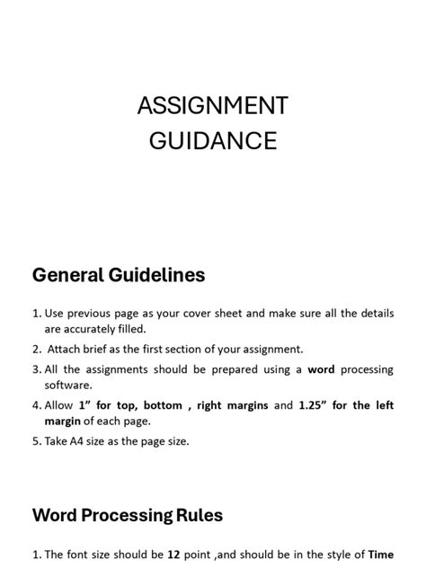 Assignment Guidance Mark Up Pdf Assignment Guidance Mark Up Pdf
