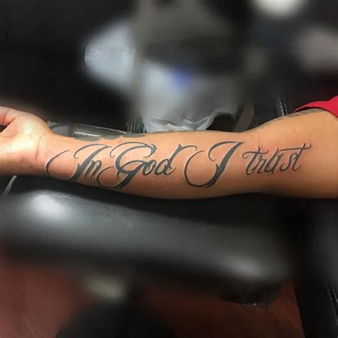 72 In God We Trust” Tattoo Patterns To Refreshen Your Faith In God