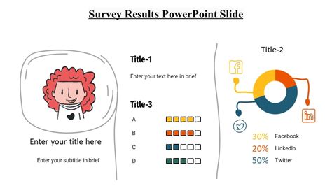 Survey Results Powerpoint Slide Pptuniverse