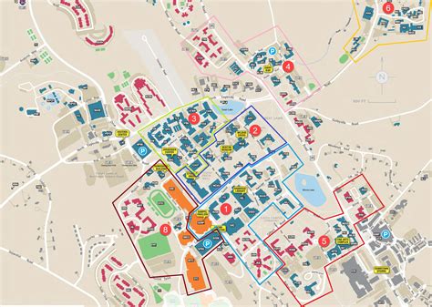 Storrs Campus Areas University Scheduling University Of Connecticut