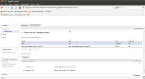 Jboss As Datasource Configuration For Postg Jboss Org Content Archive Read Only