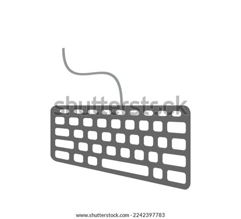 Computer Keyboard Keyboard Arts Vector Stock Vector Royalty Free 2242397783 Shutterstock