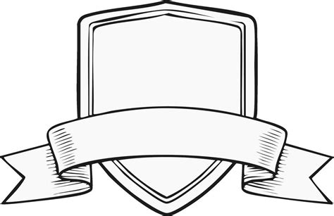 Shield Drawing Vector Art Icons And Graphics For Free Download