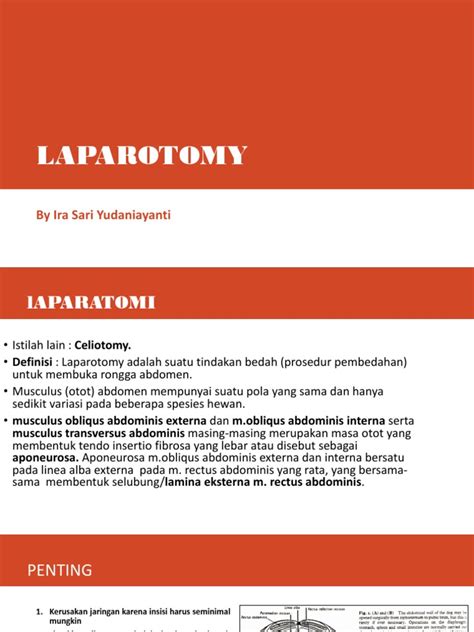 Laparotomy Procedure Pdf