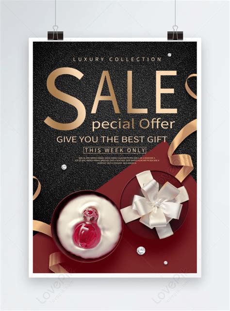 화장품 선물 상자 실크 판매 포스터 이미지 사진 467516166 무료 다운로드