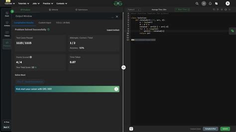Surya Pratap Singh On Linkedin Geeksforgeeks Codingjourney Arrayrotation Python