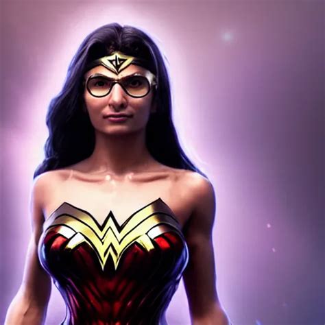 Hyperrealistic Film Full Body Still Of Mia Khalifa As Stable Diffusion