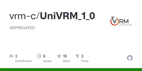 GitHub Vrm C UniVRM DEPRECATED