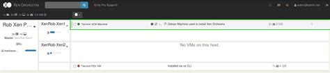 Managing Xenserver With A Xencenter And Xen Orchestra Web Interfaces