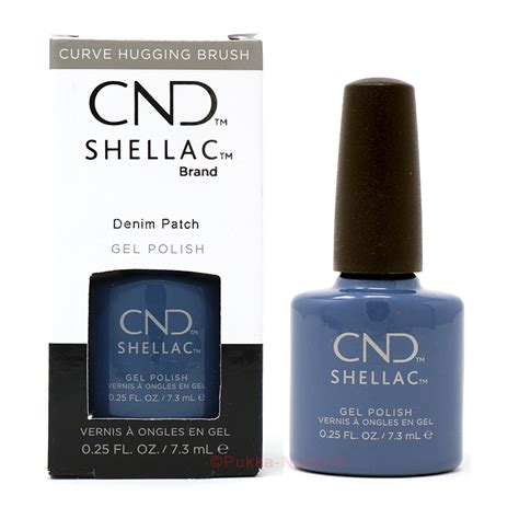 Cnd Shellac Denim Patch 73ml Buy Now Pukka Nails