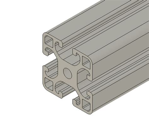 Profil aluminiowy 40x40mm; z cięciem - Sharplayers