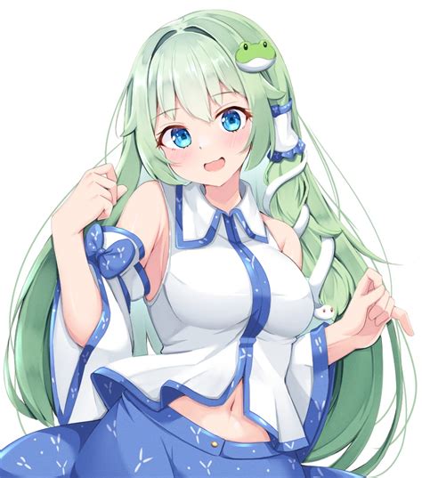 Kochiya Sanae Touhou Drawn By Rururiaru Danbooru