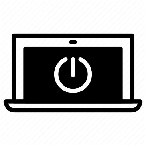 Laptop Turn Off Icon Download On Iconfinder On Iconfinder