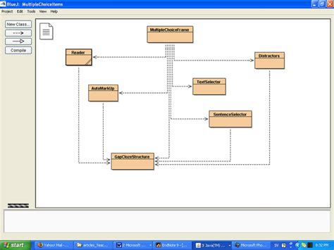 UML Scheme For The Multiple Choice Module Class SentenceSelector Download Scientific Diagram