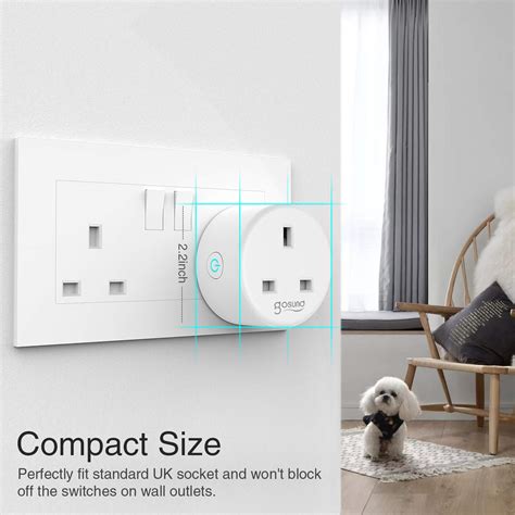GOSUND SMARTKIT Smart Plug Mini A Alexa Plug Works With Alexa And Google Home APP Control