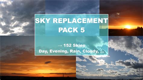 Artstation Sky Replacement Pack 13 Game Assets