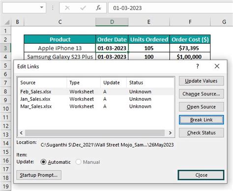Break Links In Excel Top 2 Methods Step By Step Examples