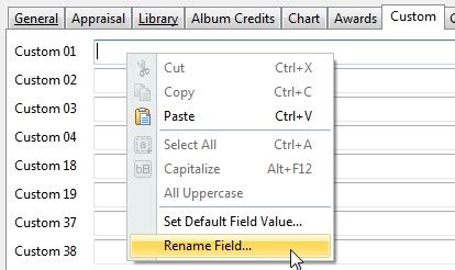 How Do I Rename A Field