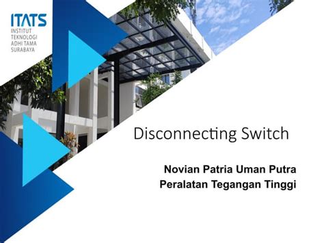 Disconnecting Switch Sistem Tenaga Listrik Ppt