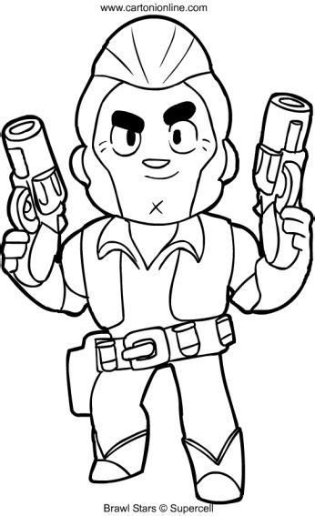Brawl Stars Colt Coloring Page Free Printable Coloring Pages My Xxx Hot Girl
