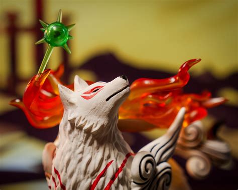 Okami Amaterasu Standbeeld Elbenwald