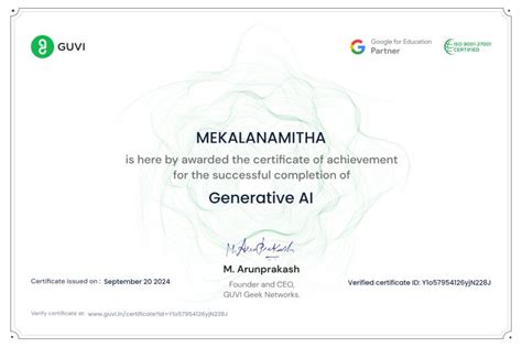 Namitha Mekala On Linkedin Generativeai Artificialintelligence