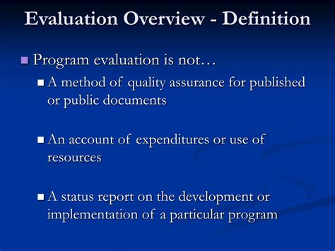 Ppt Measuring Program Success The Importance Of Program Evaluation Powerpoint Presentation
