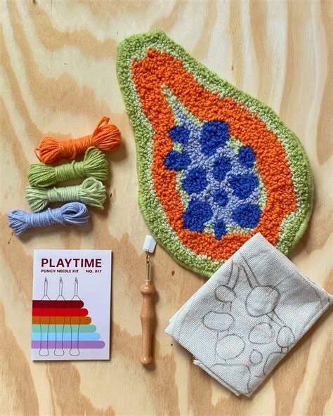 Egg Punch Needle Kit — Lmtweet Art And Design
