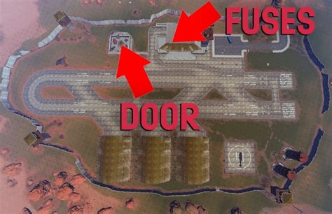 Get The Blue Key Cards In Rust All Locations Door Puzzles