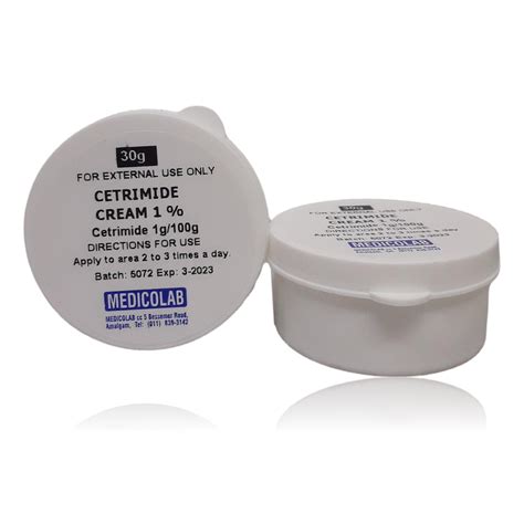 Cetrimide Cream 1 Medicolab