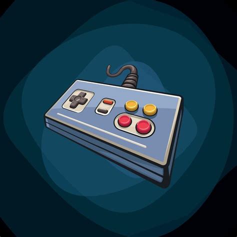 Vintage Game Controller Vector Art Icons And Graphics For Free Download