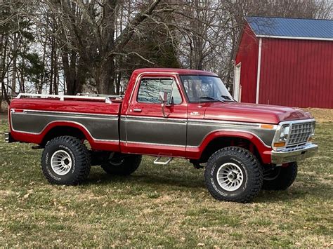1979 Ford F 150 Ranger 300ci 6cyl 4 Spd Manual 12 Ton Pick Up
