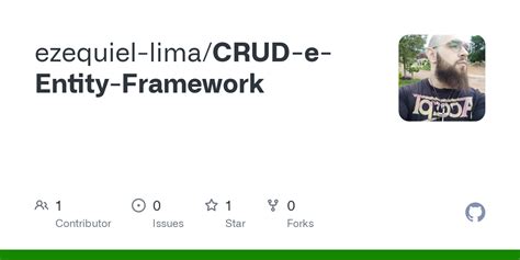 GitHub Ezequiel Lima CRUD E Entity Framework