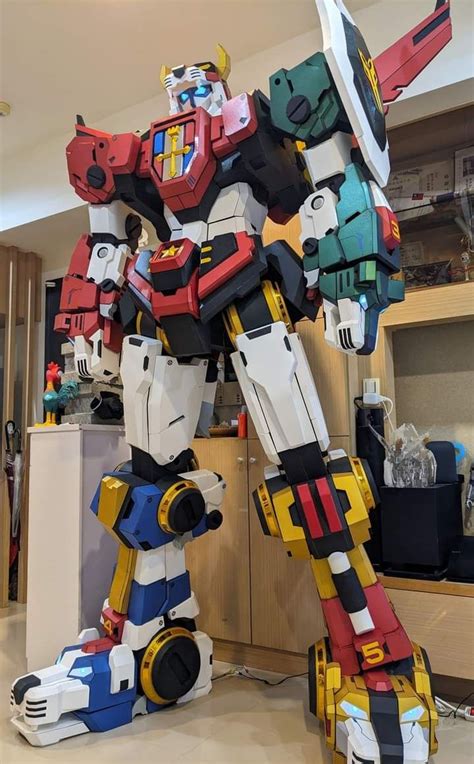 Voltron Paper Made Wow Voltron Gundam Toys Voltron Cosplay