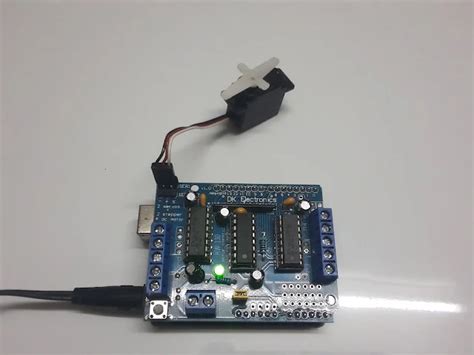 Servo Motor Control With Motor Shield And Arduino Ee Diary