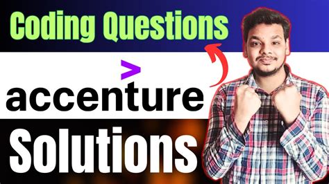 Accenture Previous Year Coding Questions Latest Accenture Coding Questions With Solutions 2024